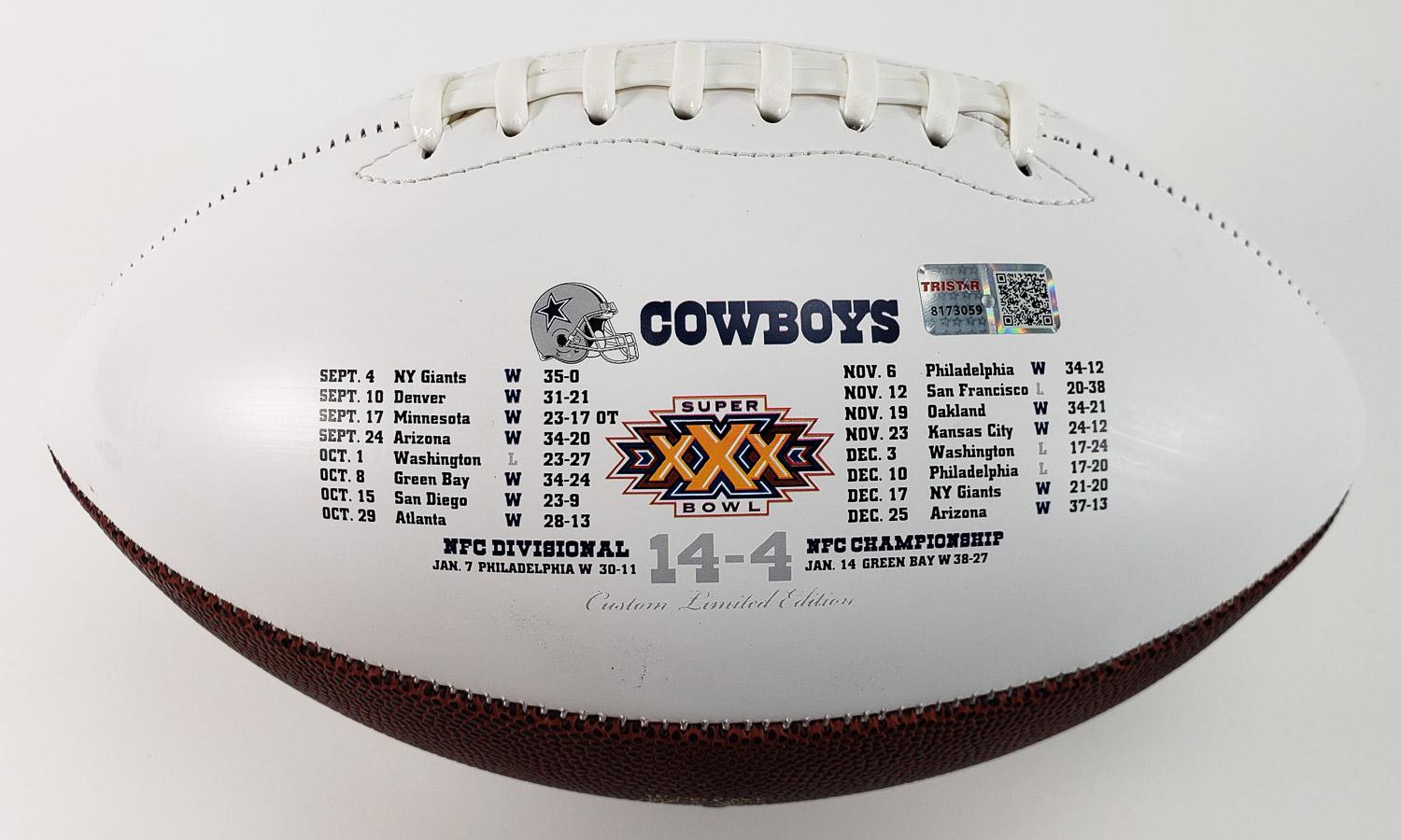 Bob Lilly, Drew Pearson, and Larry Brown Signed Dallas Cowboys 'Super ...