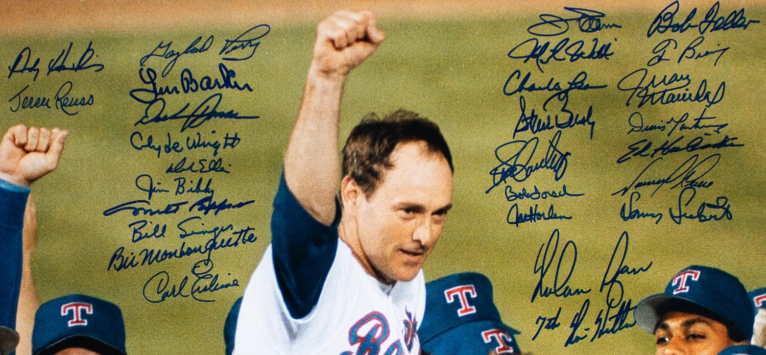 No Hitter Pitchers: Nolan Ryan "7th No Hitter", Bob Feller, Jim Palmer ...