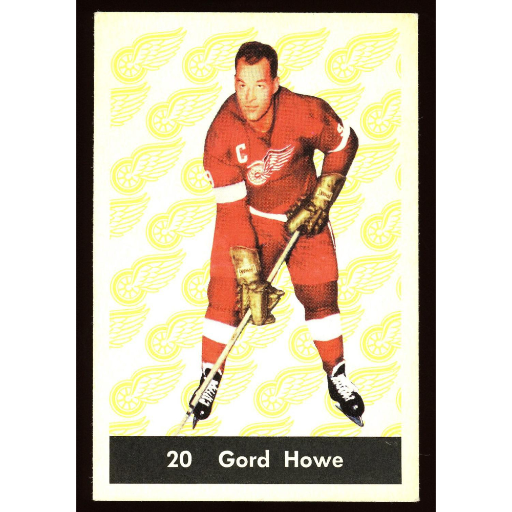 Gordie Howe 1961 Parkhurst Card #20 | Auction of Champions