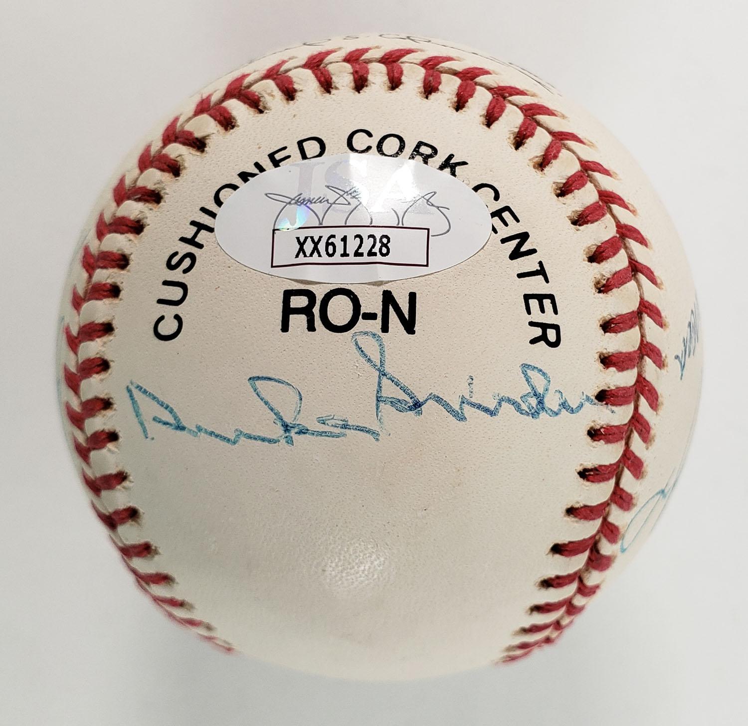 Sandy Koufax, Ralph Branca, Duke Snider & 4 others Signed ONL Baseball ...