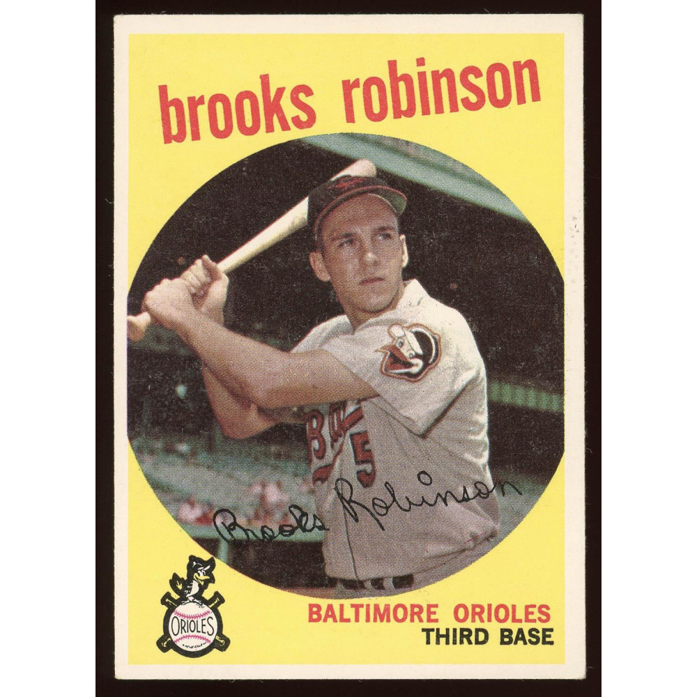 Brooks Robinson 1959 Topps Card #439 | Auction of Champions