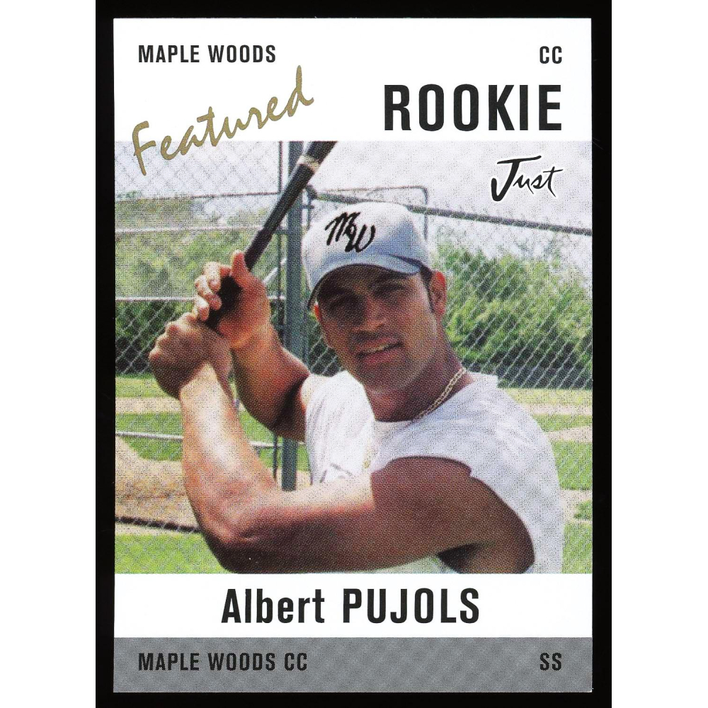 Albert Pujols 2000 Just Minors Featured Rookie Card #33 | Auction of ...