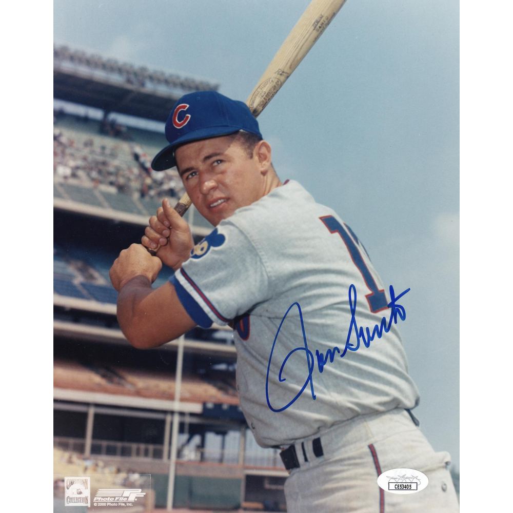 Ron Santo Signed Chicago Cubs 8x10 Photo (JSA COA) | Auction of Champions