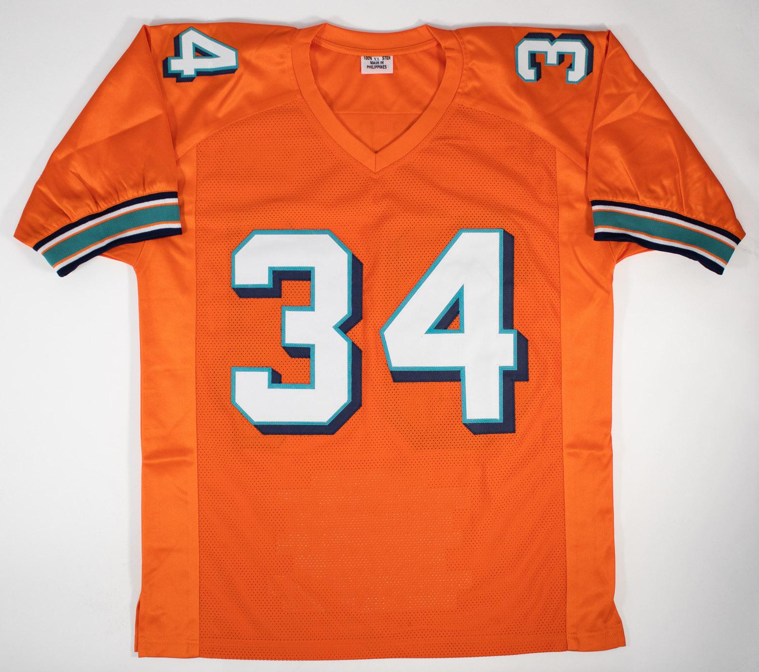 Ricky Williams Signed Miami Dolphins Custom Stat Engraved Jersey ...