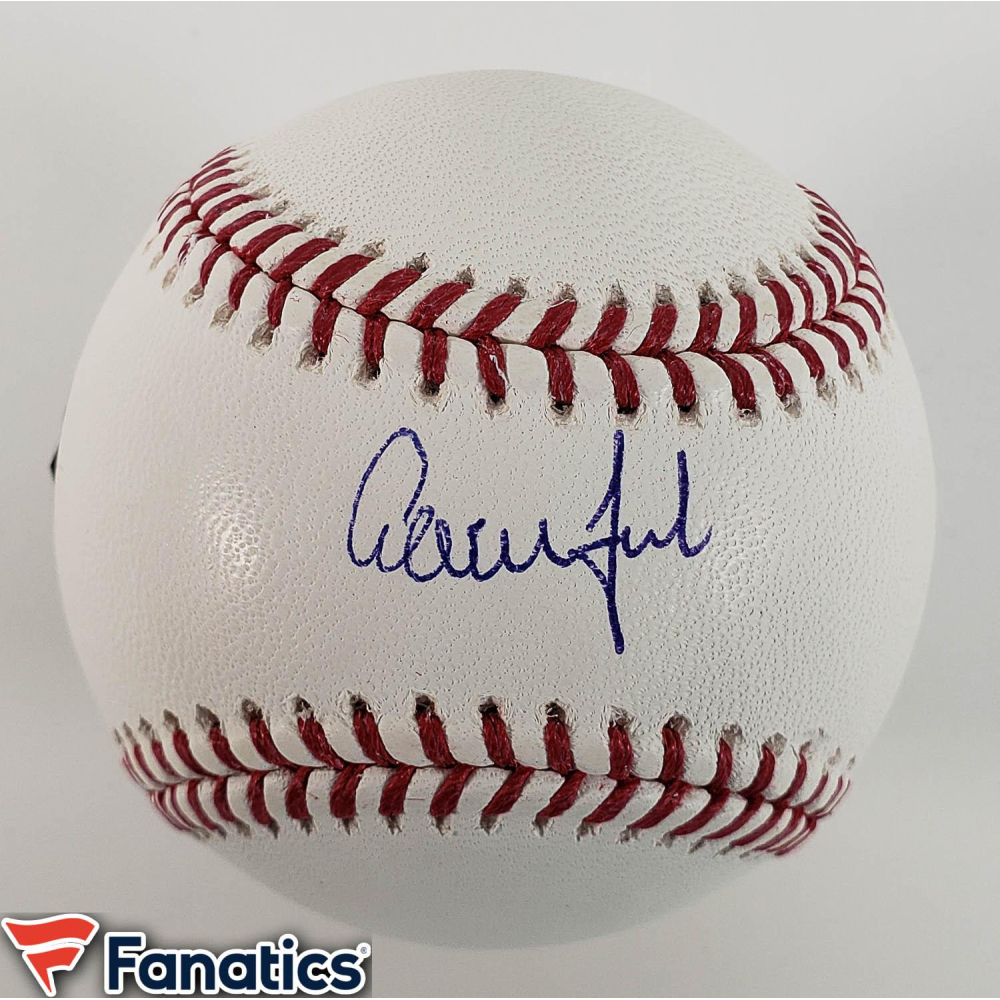 Aaron Judge Signed OML Baseball (Fanatics & MLB Certified) | Auction of ...