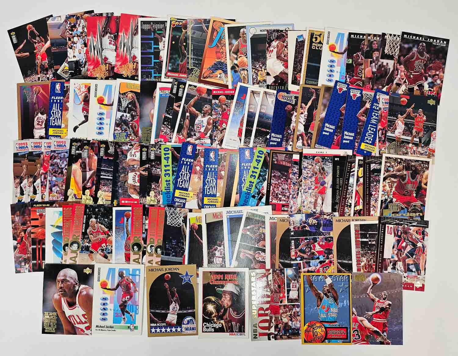 Lot of (96) Michael Jordan Cards | Auction of Champions