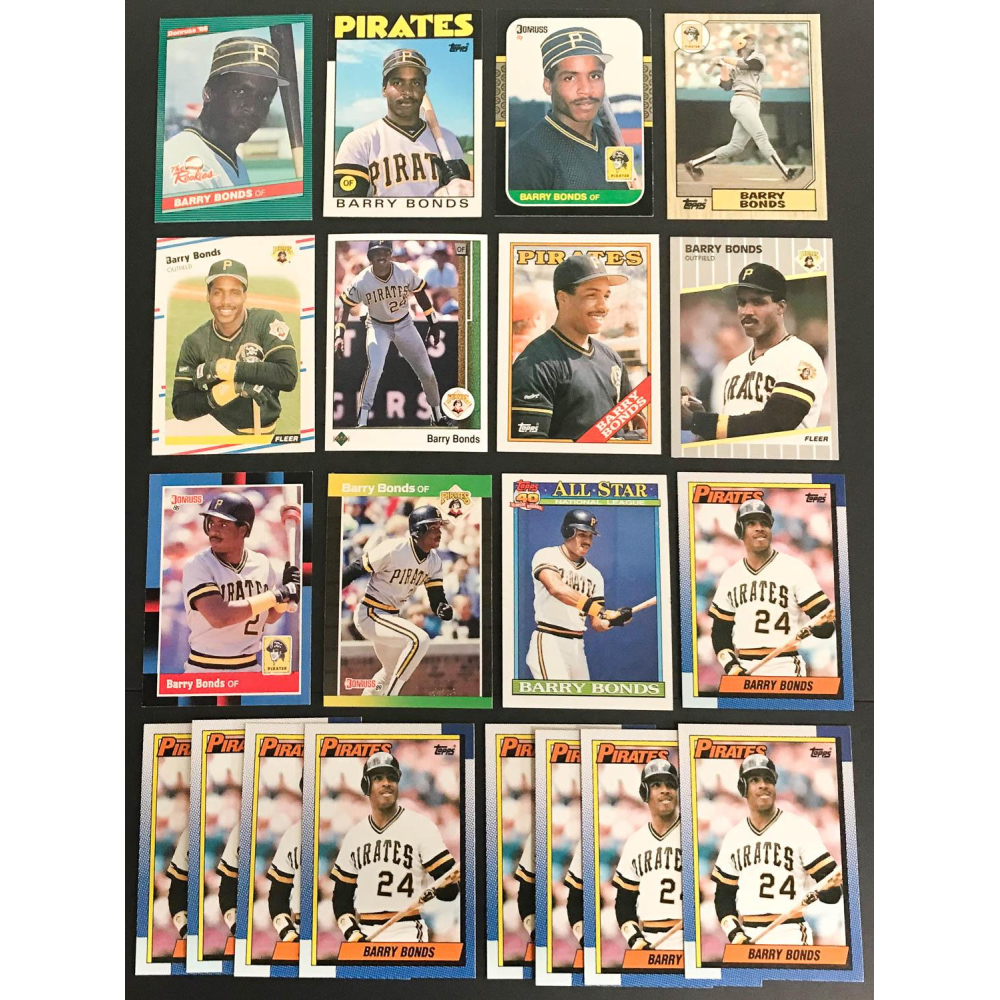 Lot of (20) Barry Bonds Cards : Inc. (4) Rookie Cards! | Auction of ...