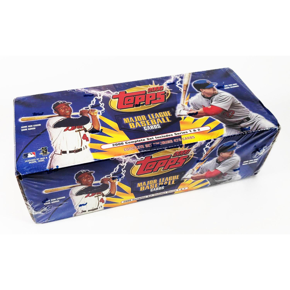 Sealed 2000 Topps Series 1 & 2 Baseball Card Complete Set | Auction of ...