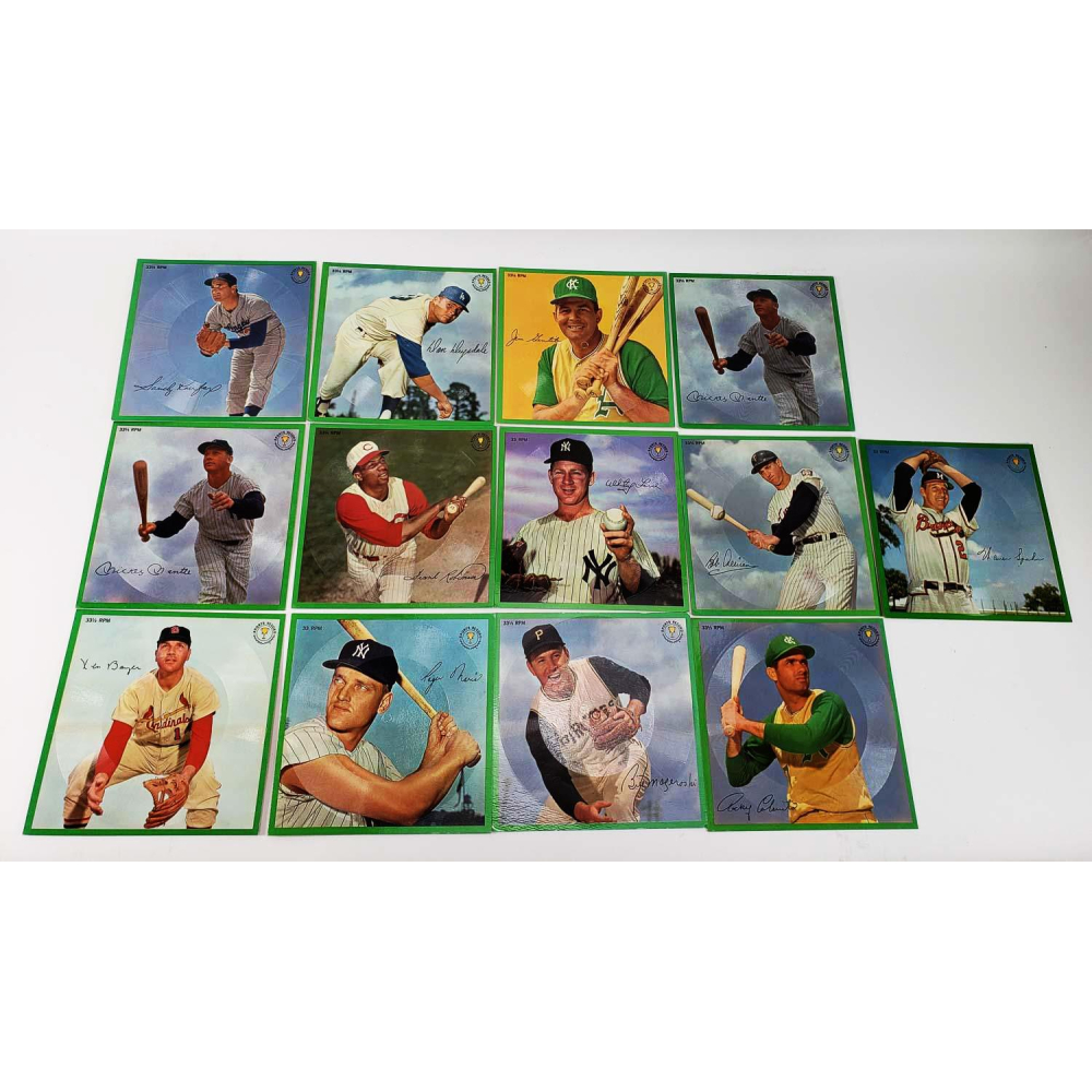 (Lot of 13) 1964 7-Inch Auravision Sports Unpunched Records including ...