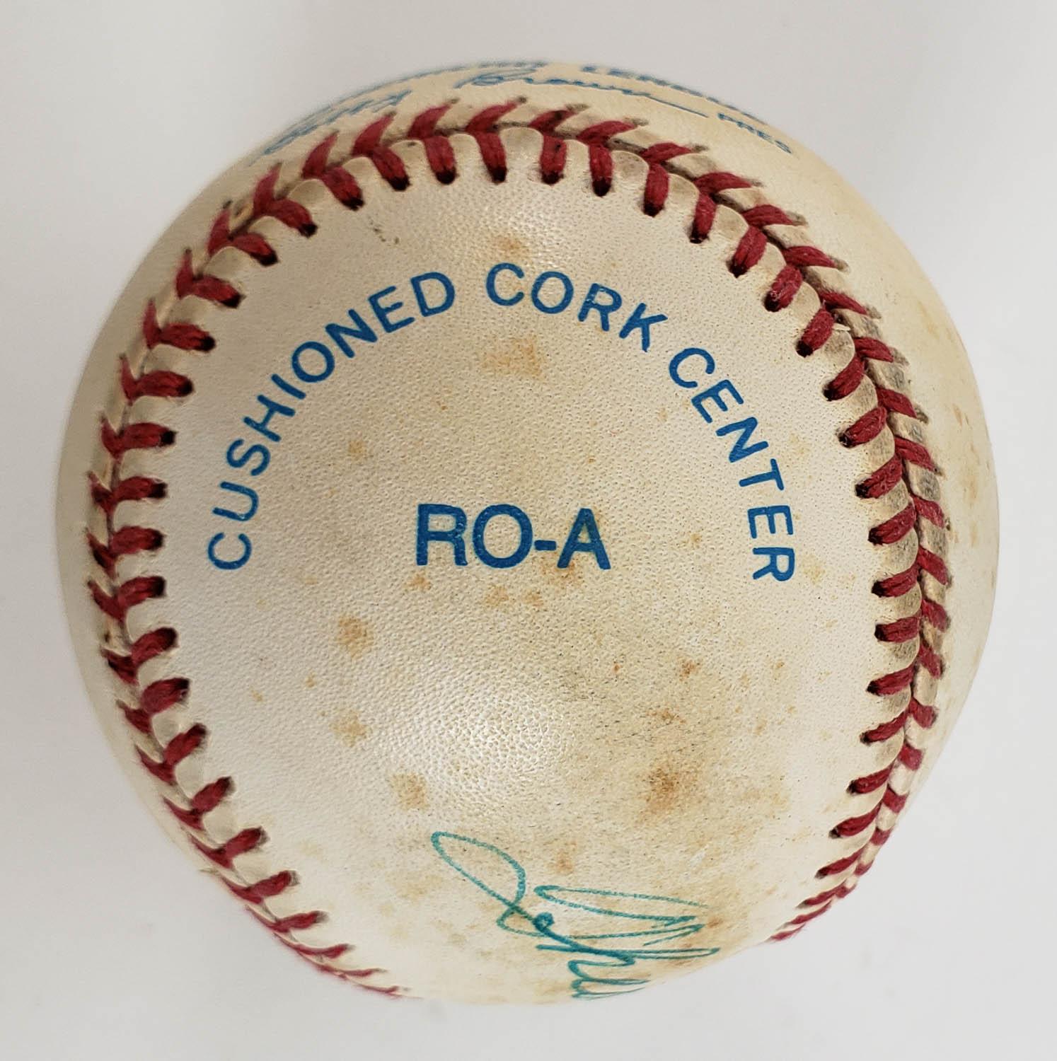 Ted Williams FULL NAME "Theodore Samuel Williams" Signed OAL Baseball ...