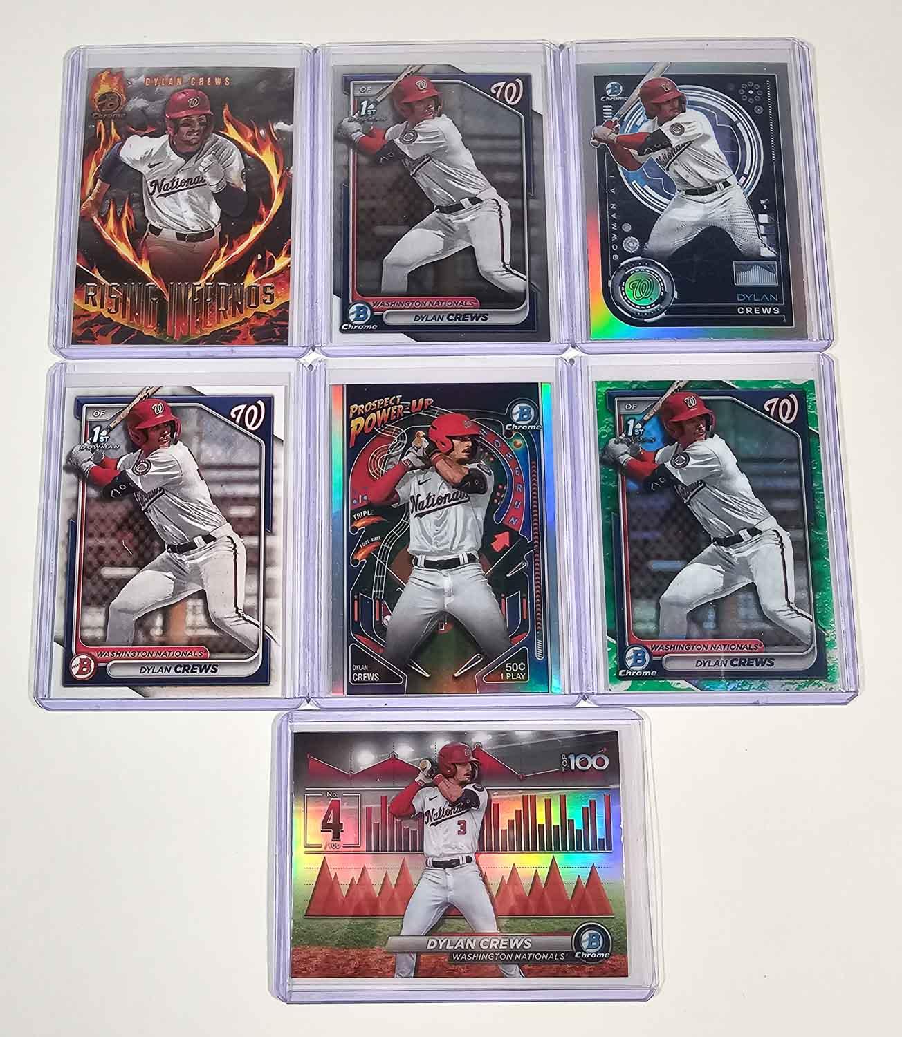 Lot of (7) Dylan Crews Cards | Auction of Champions