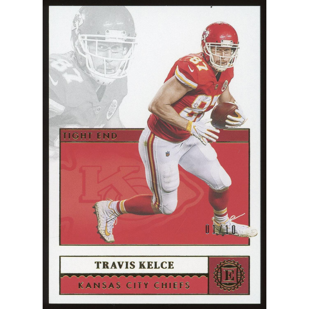 Travis Kelce 2021 Panini Encased Card 1/10! | Auction of Champions