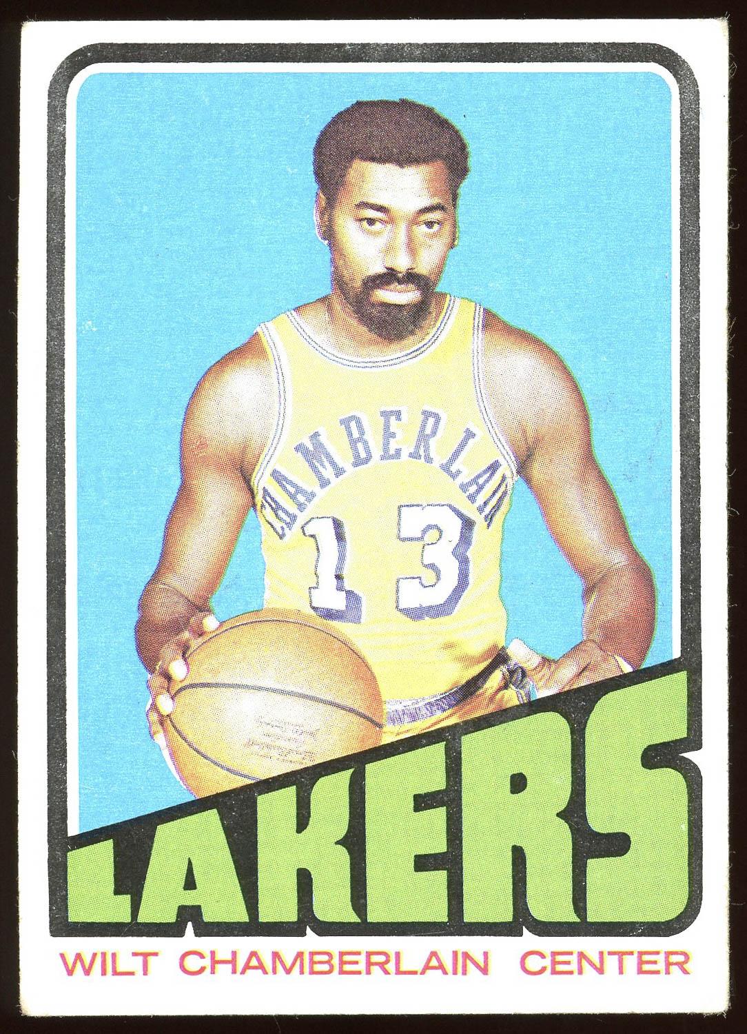 Wilt Chamberlain 1972 Topps Card #1 | Auction of Champions