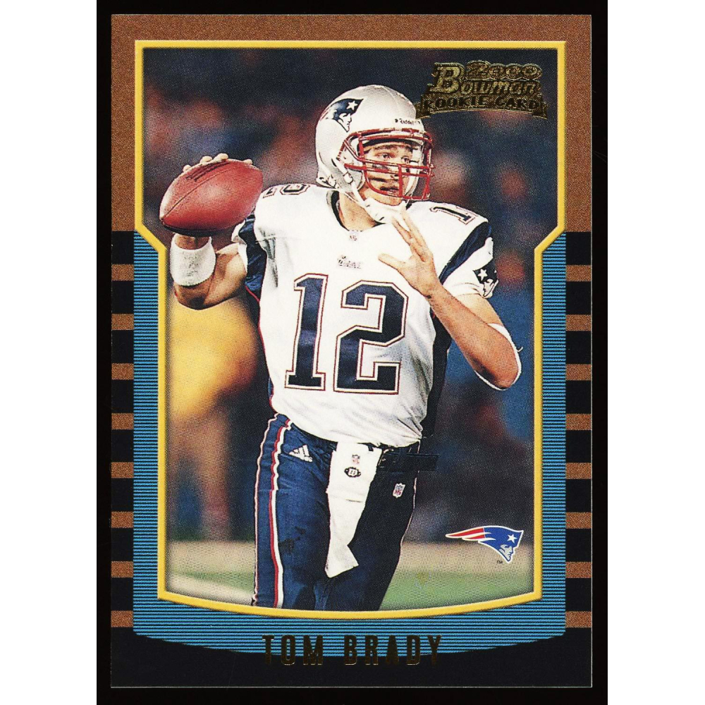 Tom Brady 2000 Bowman Rookie Card #236 | Auction of Champions