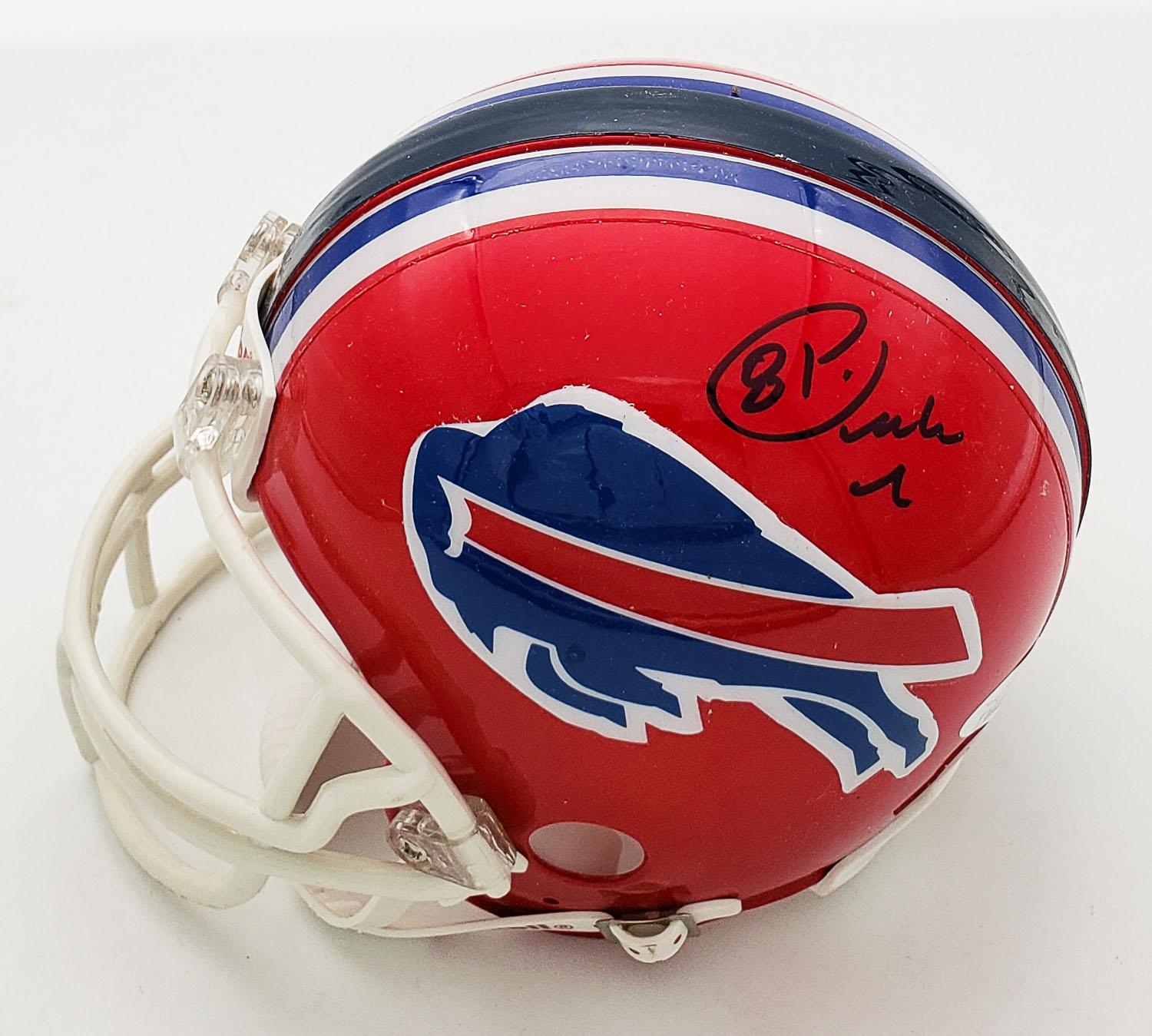 Peerless Price Signed Buffalo Bills Speed Mini Helmet (JSA COA ...