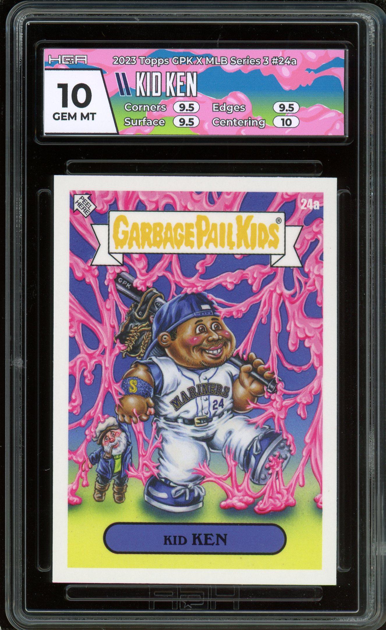 Kid Ken 2023 Topps GPK X MLB Series 3 Card HGA Gem Mint 10! | Auction ...