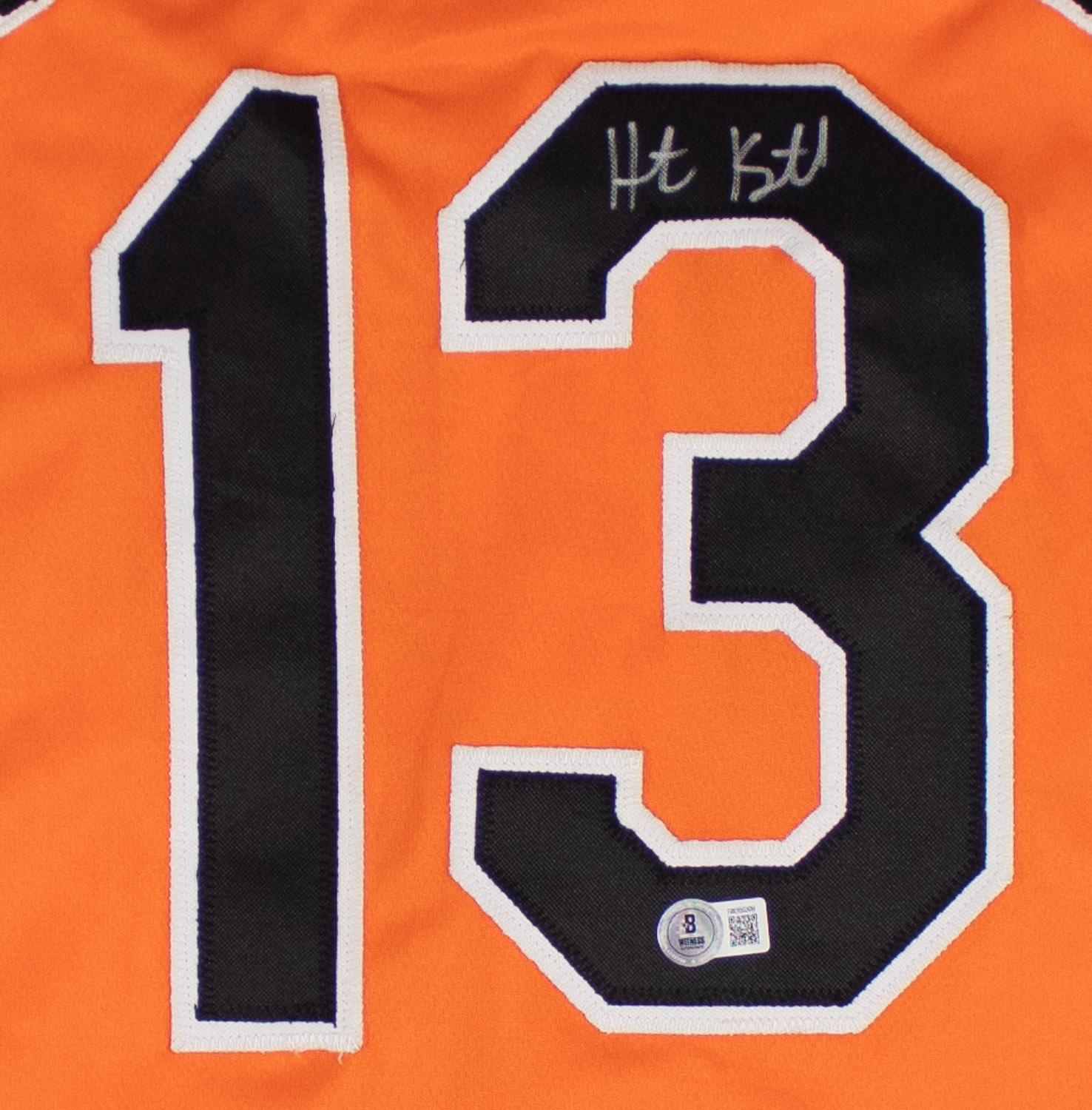 Heston Kjerstad Signed Baltimore Orioles Custom Jersey (Beckett Witness ...
