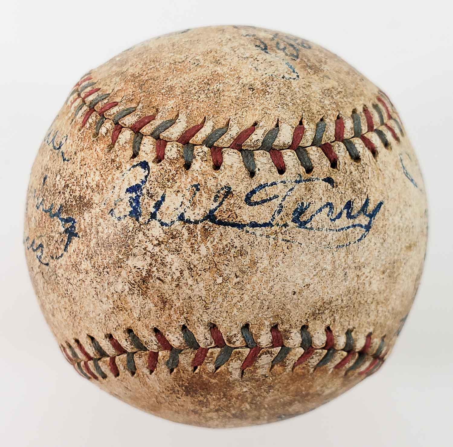 Chief Bender, Carl Hubbell & 13 Other 1931 NY Giants & White Sox Signed ...