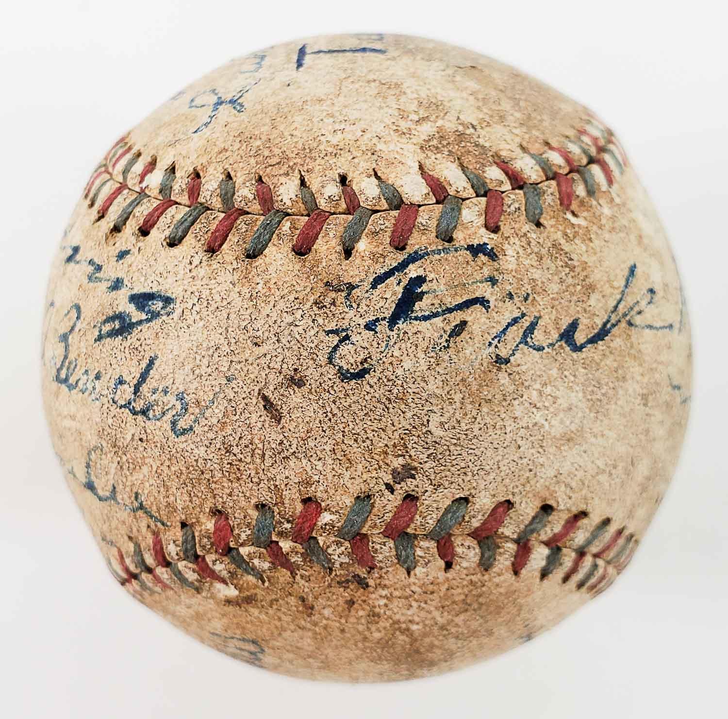Chief Bender, Carl Hubbell & 13 Other 1931 NY Giants & White Sox Signed ...