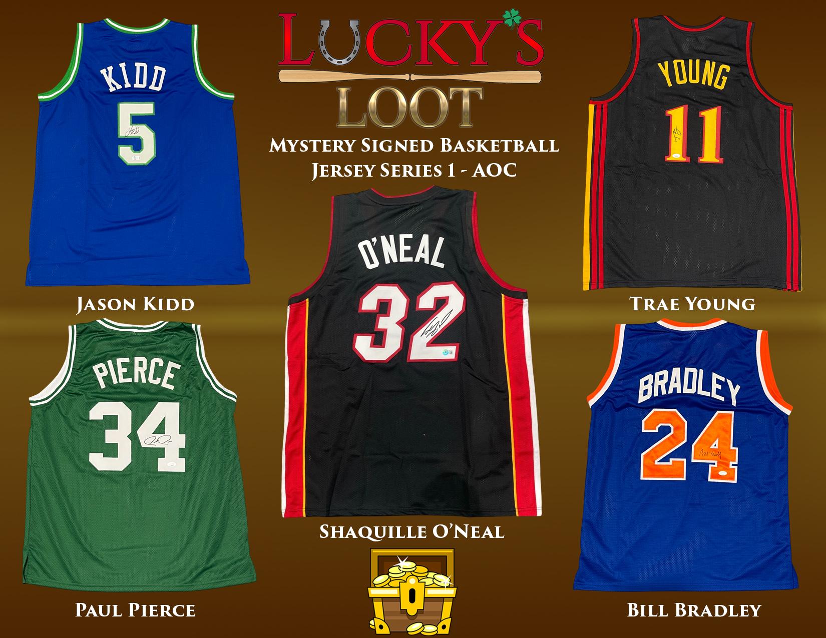 Lucky's Loot Signed NBA Custom Jersey Mystery Pack Series 1 : Look for ...
