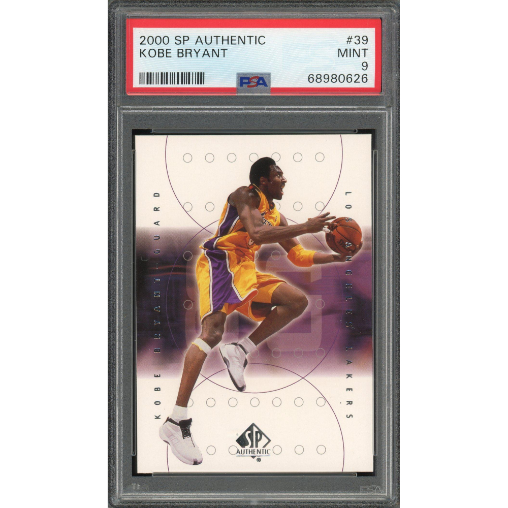 Kobe Bryant 2000 SP Authentic Card #39 PSA 9 | Auction of Champions