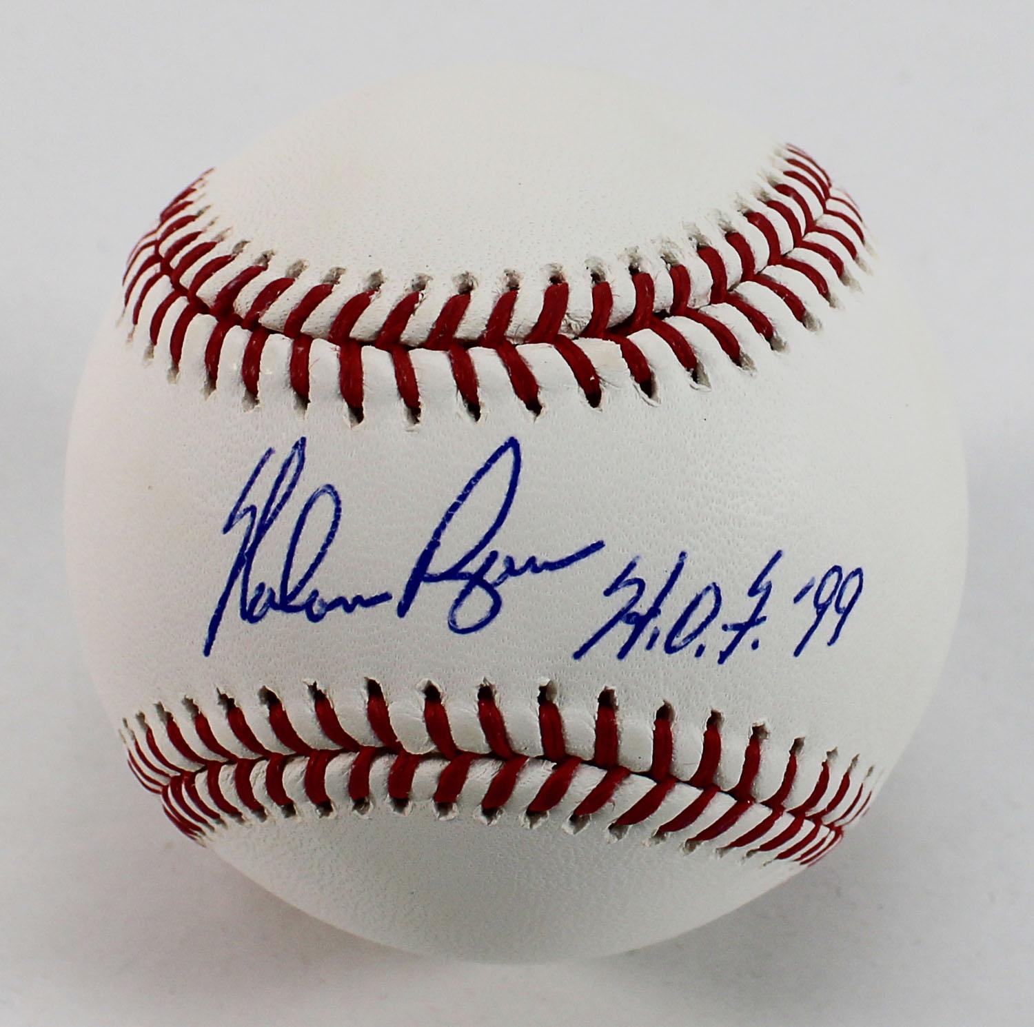 Nolan Ryan "HOF 99" Signed OML Baseball (AI Verified COA) | Auction of ...