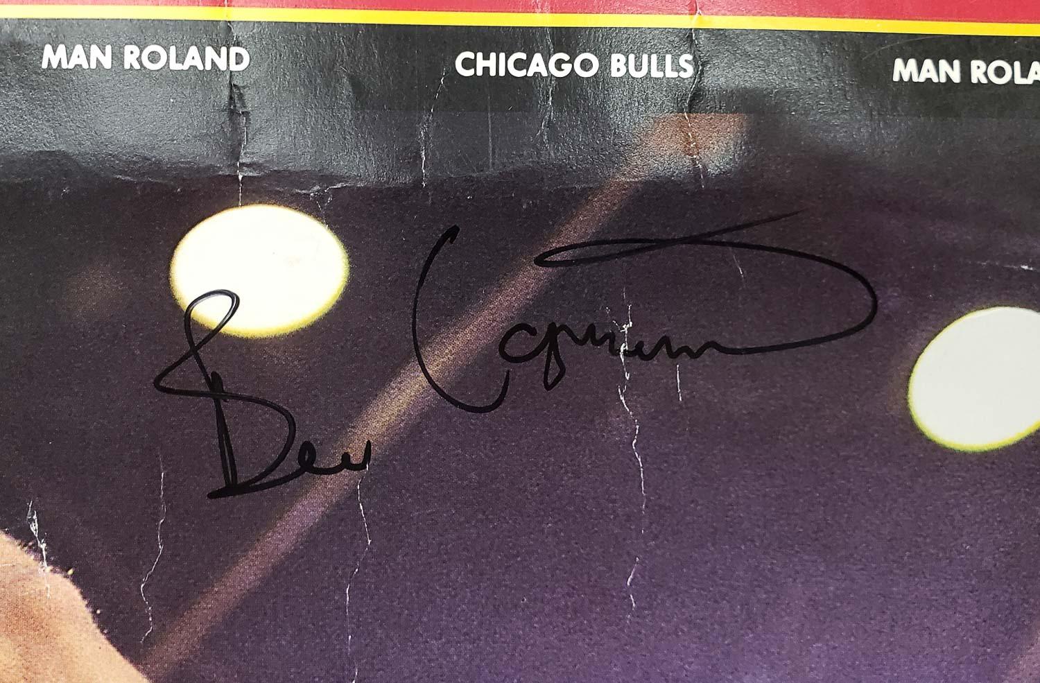 Michael Jordan, Stacey King, BJ Armstrong & Bill Cartwright Signed ...