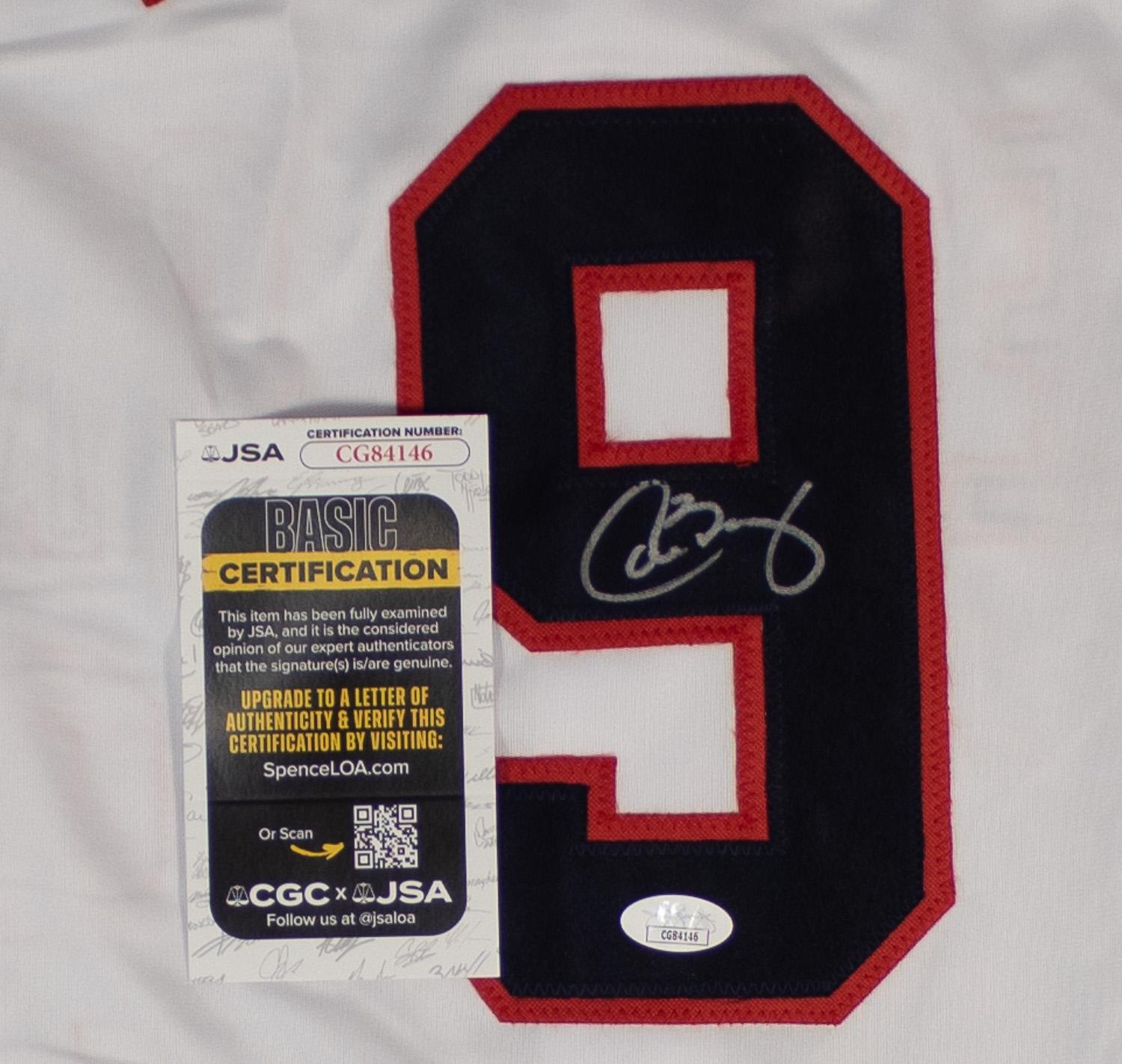 Carlos Baerga Signed Cleveland Indians Custom Jersey (JSA COA ...