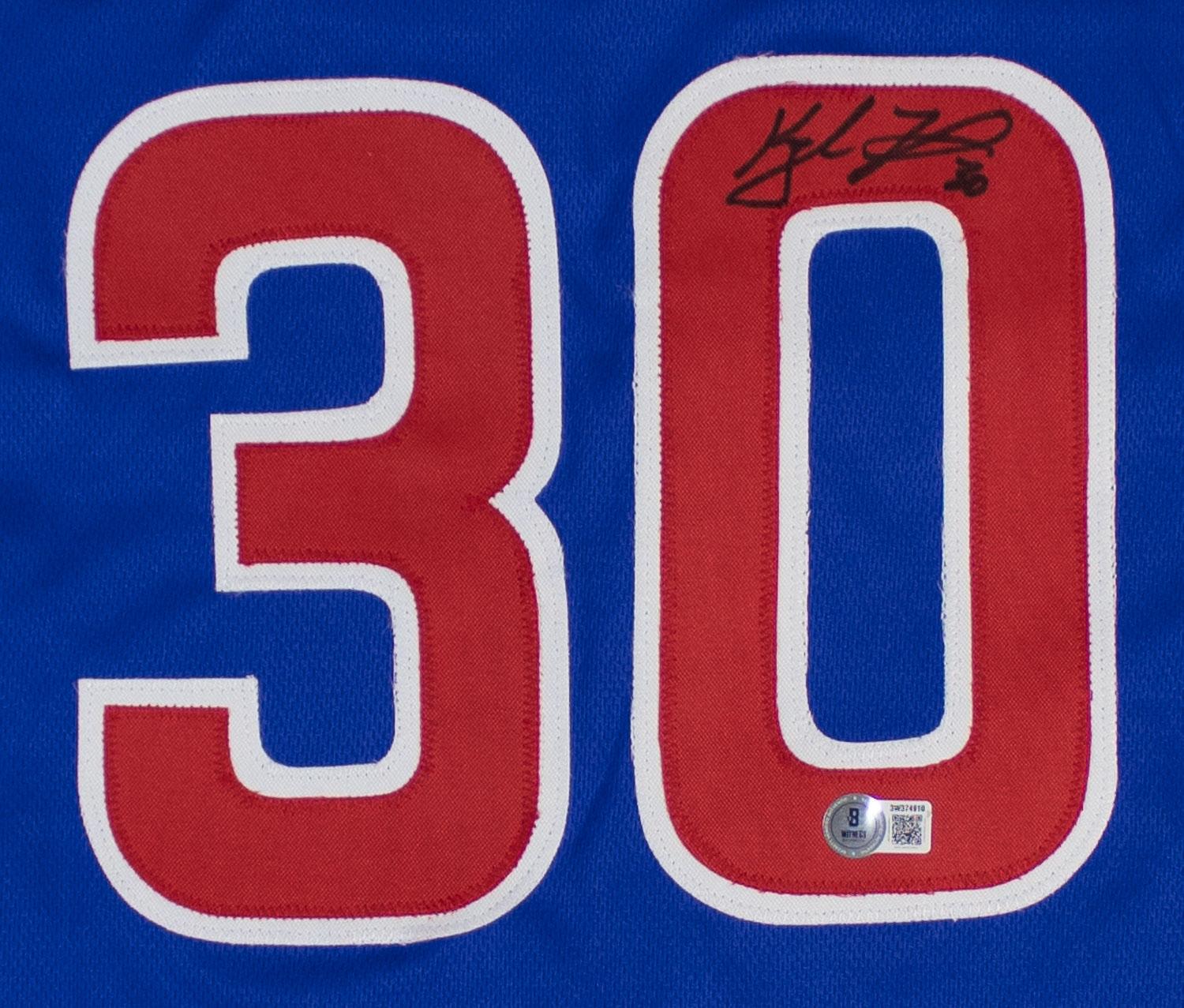 Kyle Tucker Signed Chicago Cubs 'King Tuck' Custom Jersey (Beckett ...