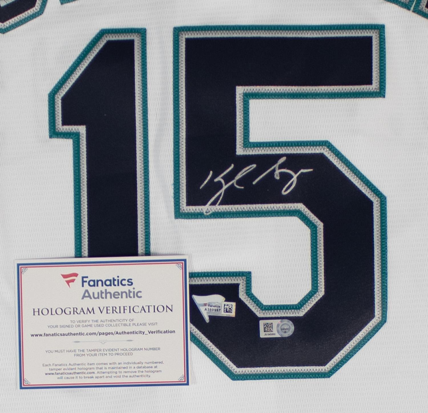 Kyle Seager Signed Seattle Mariners Majestic Coolbase Jersey (Fanatics ...