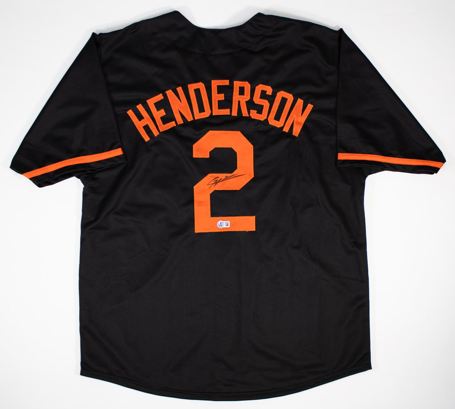 Gunnar Henderson Signed Baltimore Orioles Custom Jersey (Beckett ...