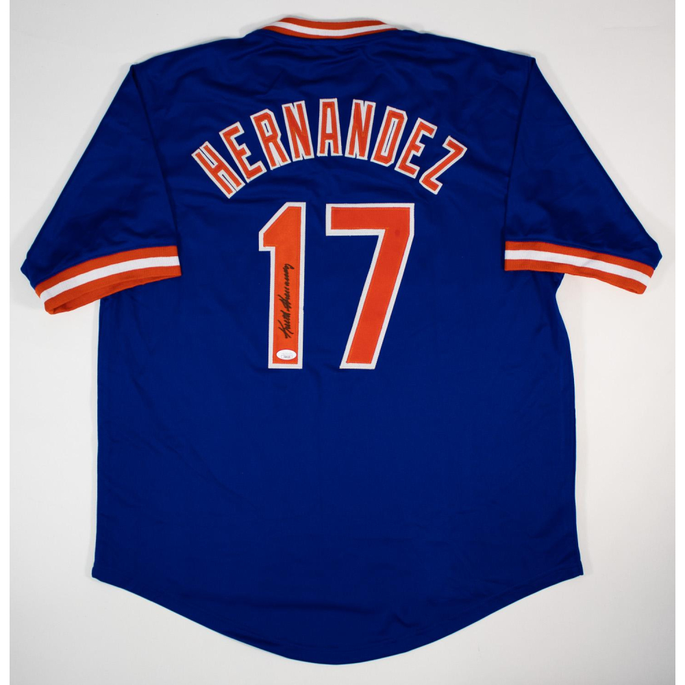 Keith Hernandez Signed New York Mets Custom Jersey (JSA COA) | Auction ...