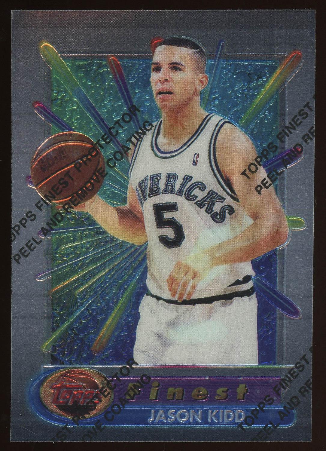 Jason Kidd 1995 Topps Finest Rookie Card w/Coating | Auction of Champions