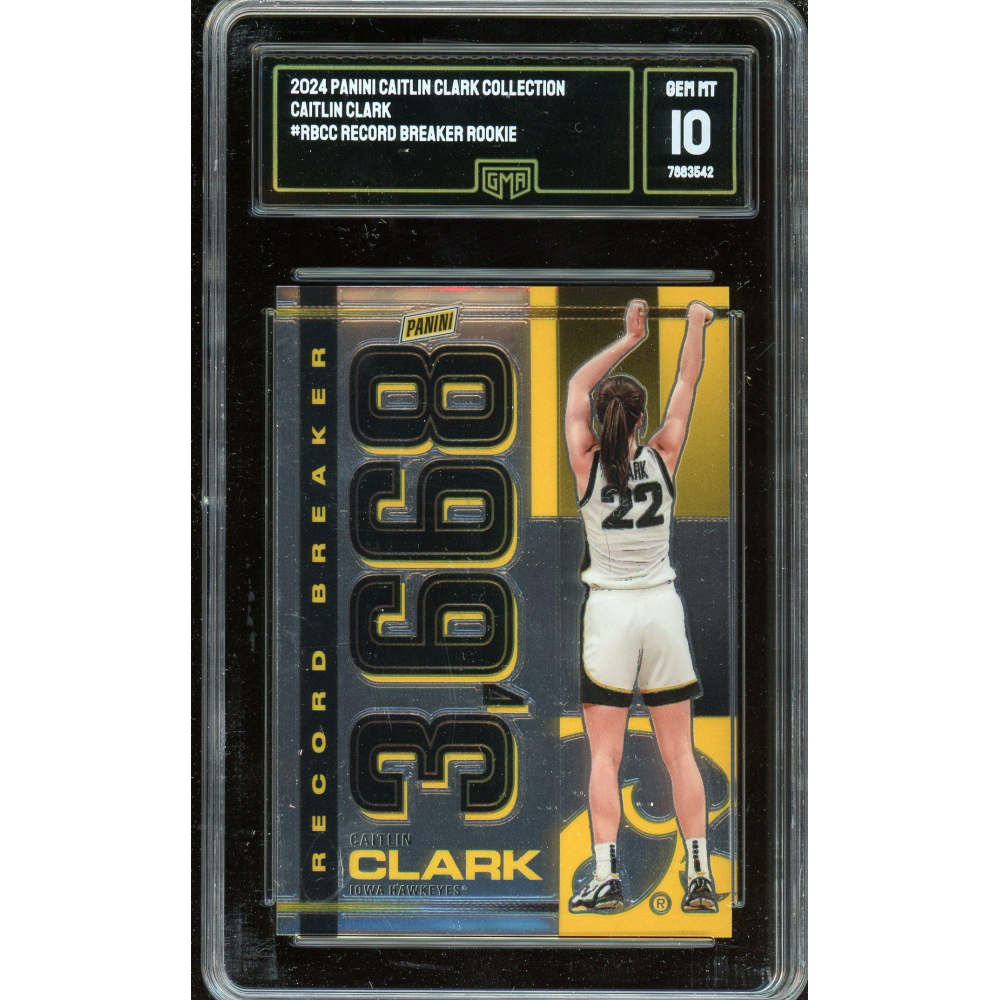 Caitlin Clark 2024 Panini Caitlin Clark Collection Record Breaker ...