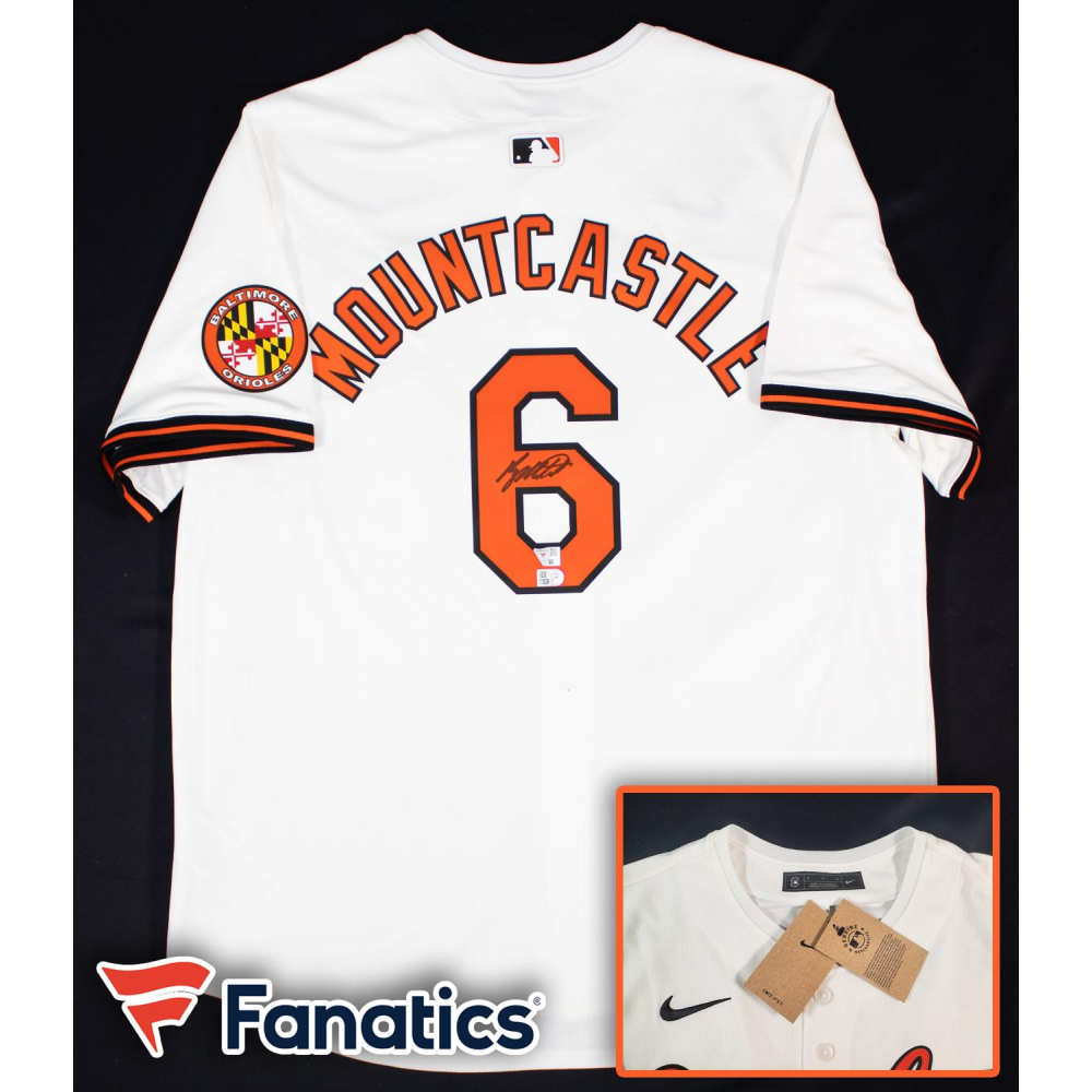 Ryan Mountcastle Signed Baltimore Orioles Nike Dri Fit Jersey (Fanatics ...