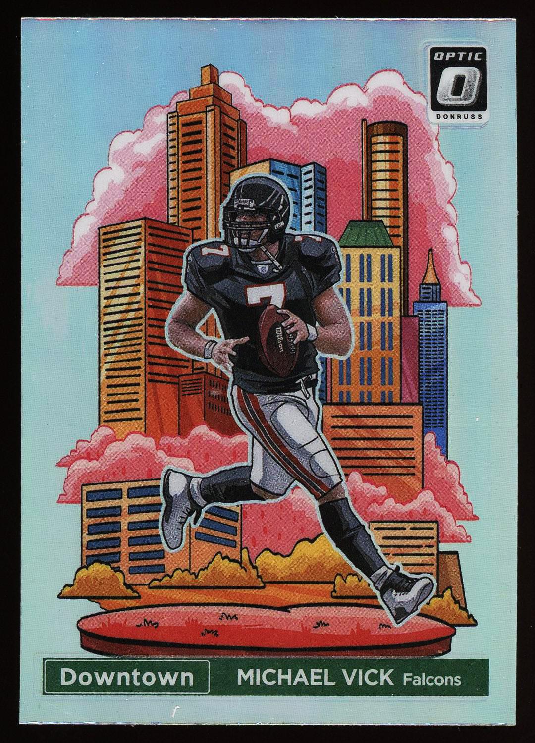 Michael Vick Falcons Card