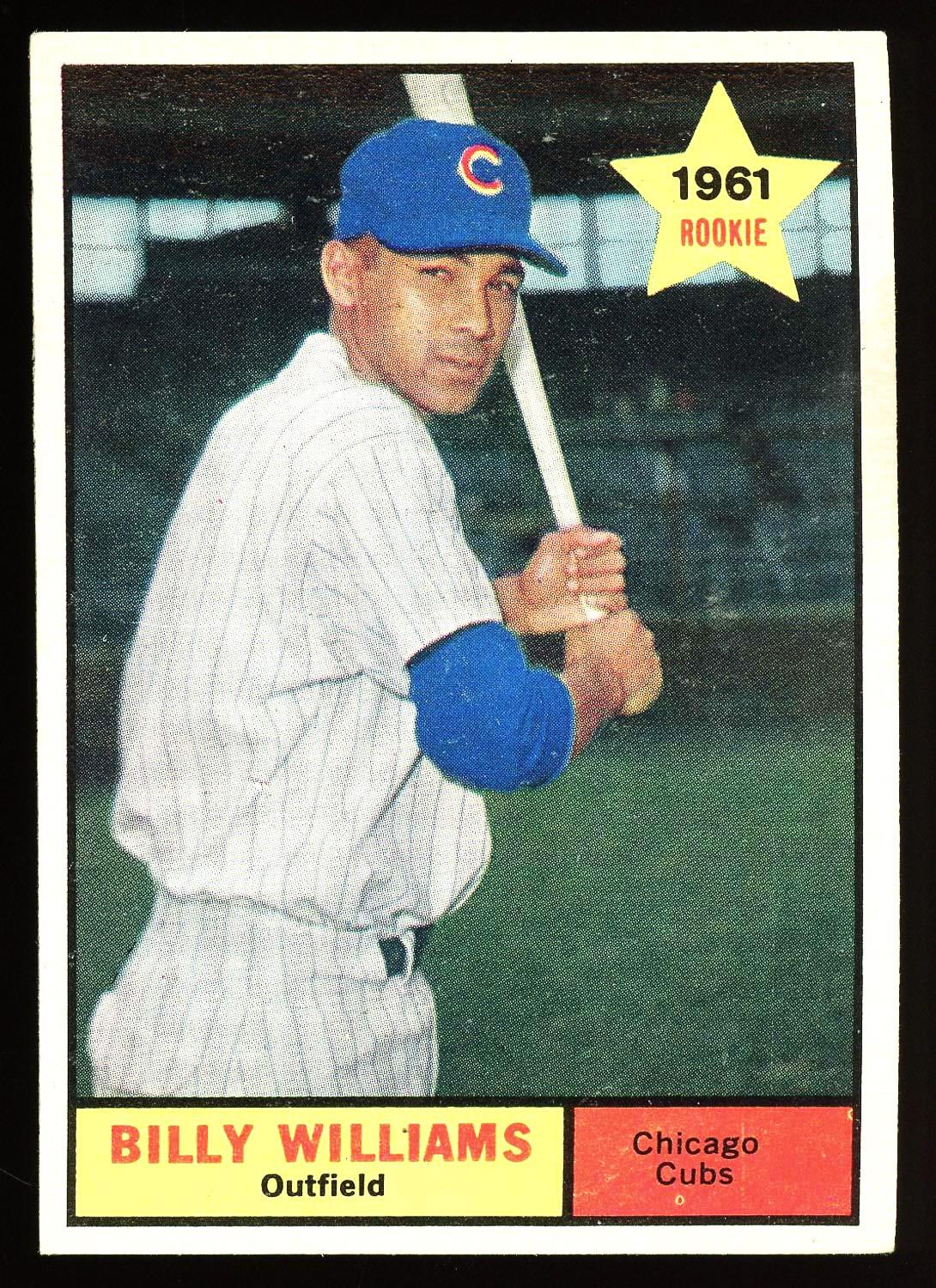Billy Williams 1961 Topps Rookie Card #141 | Auction of Champions