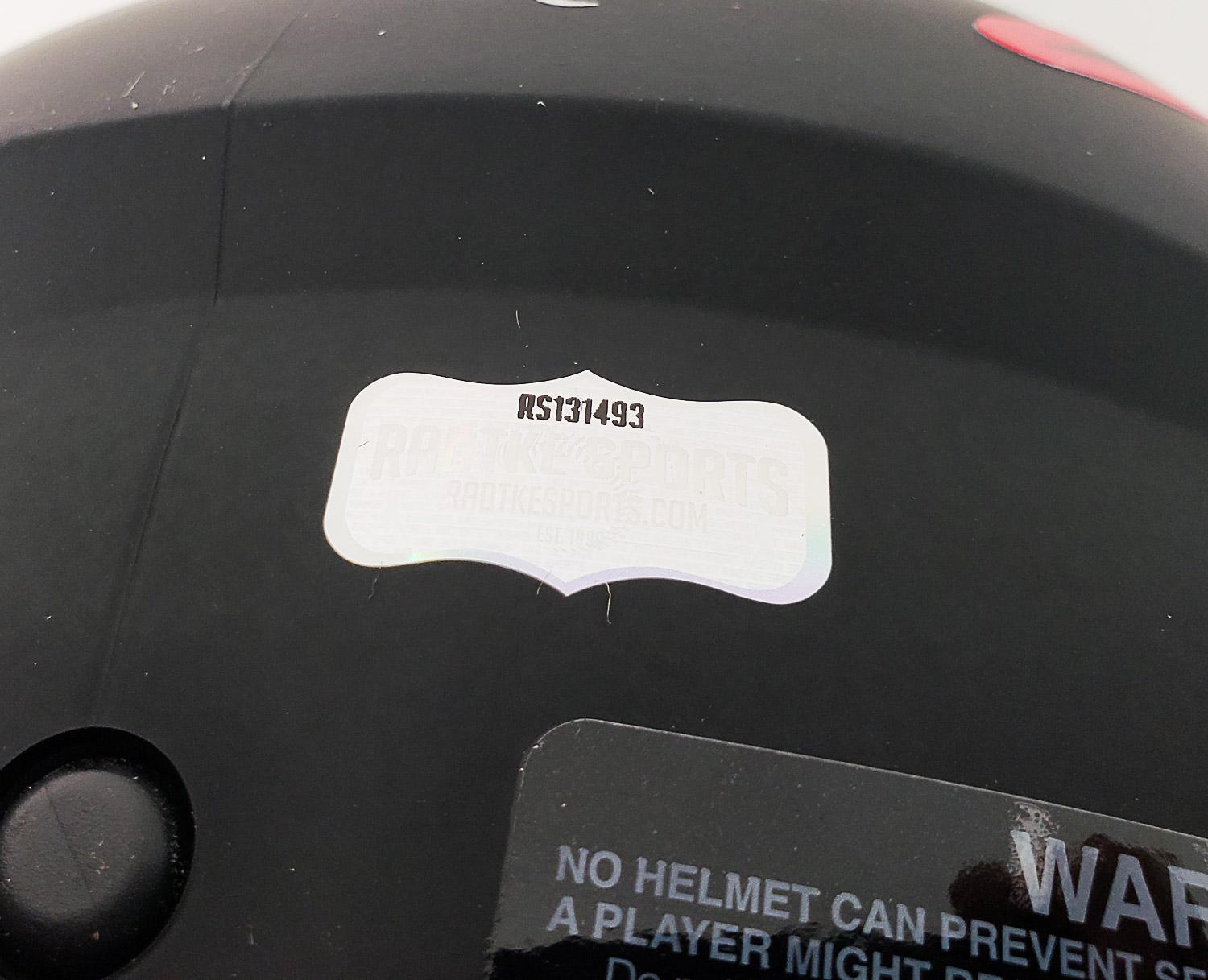 Authentic Helmet: Rob Gronkowski Signed Full Size New England Patriots ...