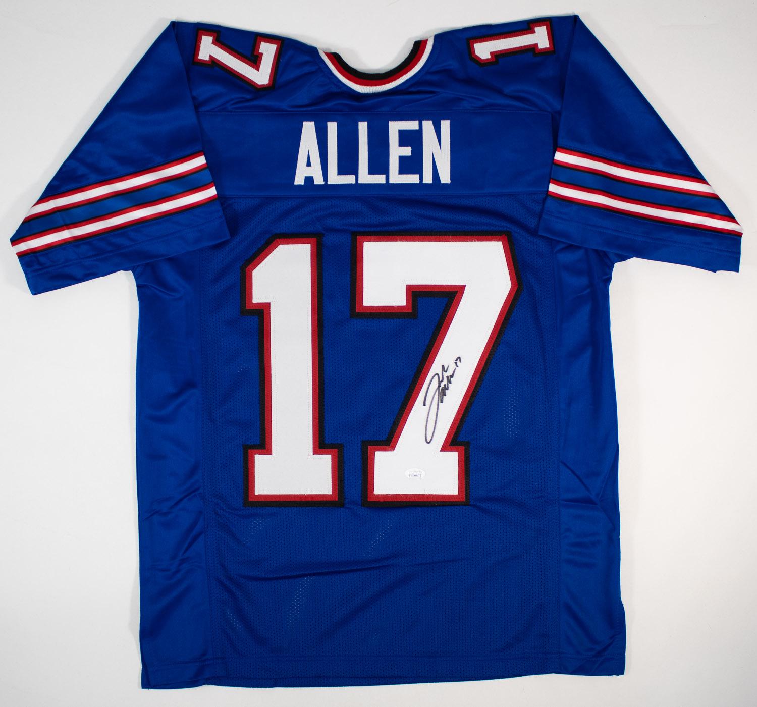Josh Allen Signed Buffalo Bills Custom Jersey (JSA COA) | Auction of ...