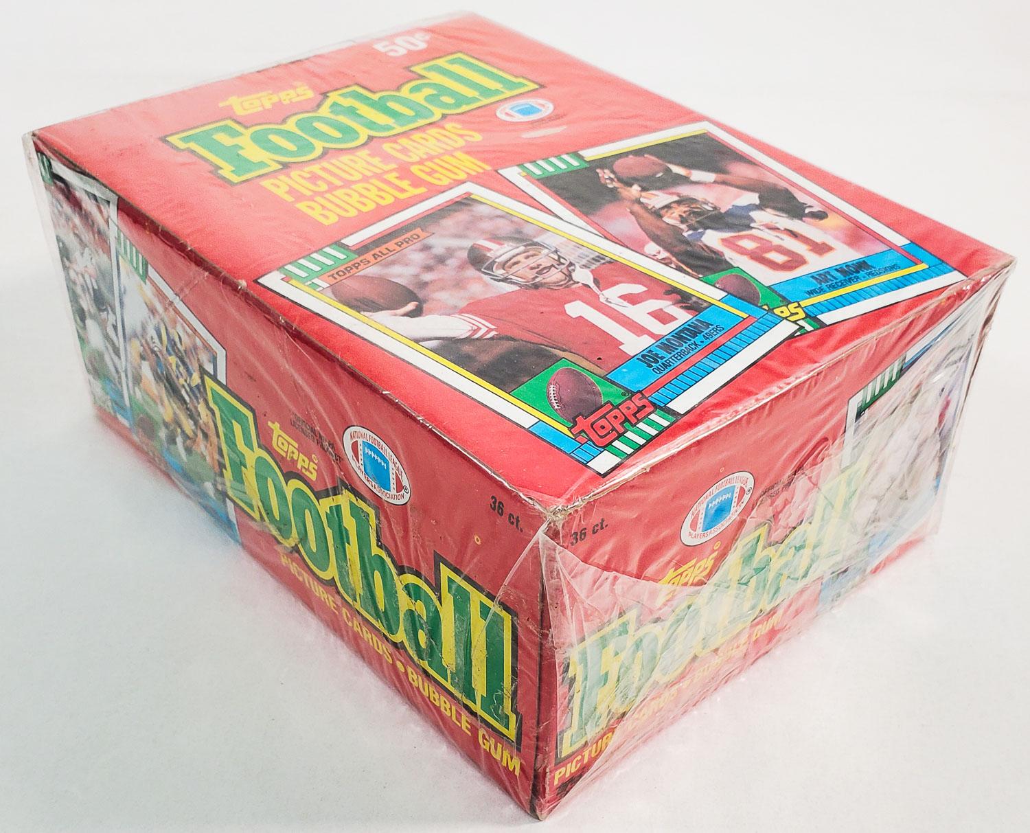 1990 Topps Football Wax Pack Box, 36 Sealed Packs | Auction of Champions