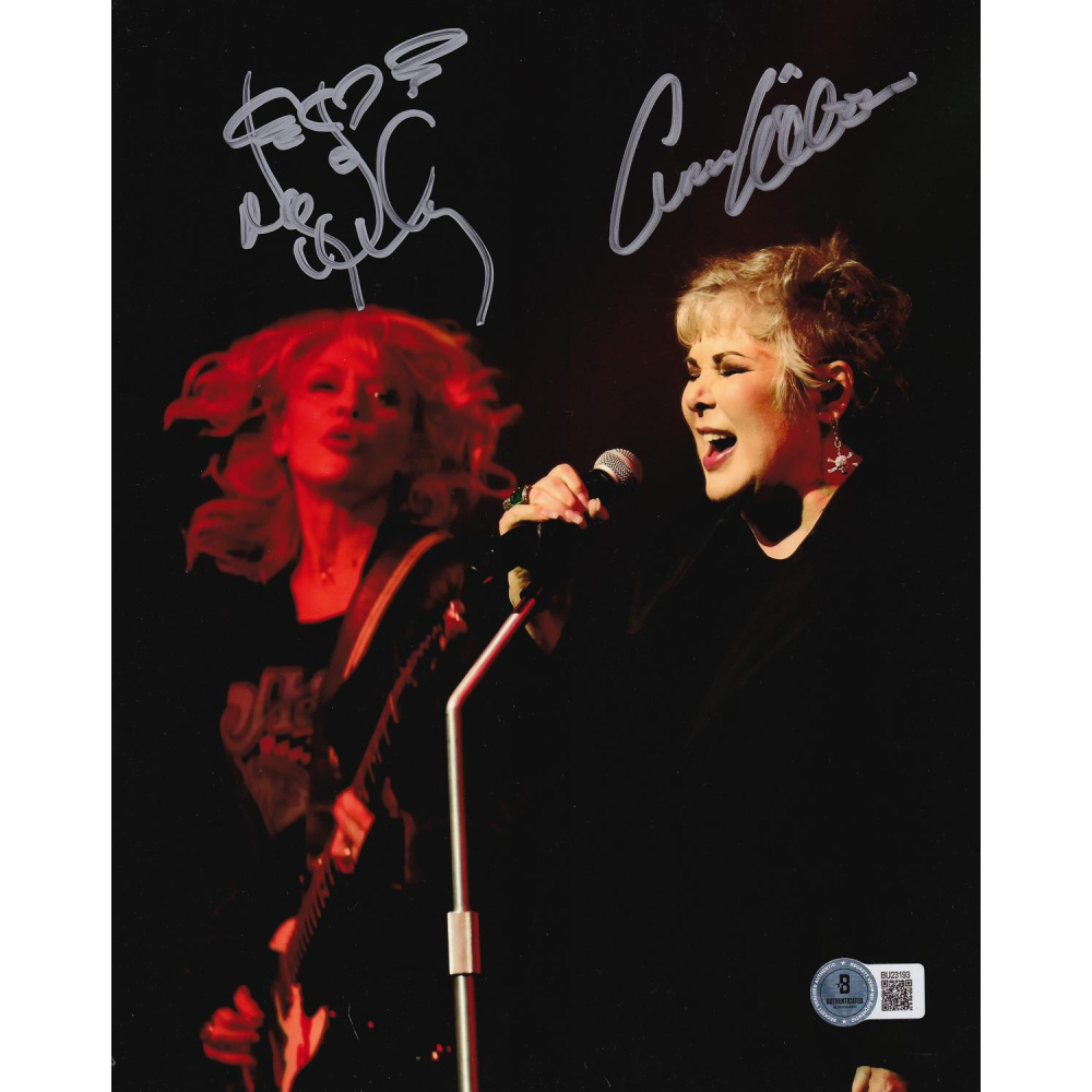 Nancy Wilson & Ann Wilson Signed Heart 8x10 Photo (Beckett Certified ...