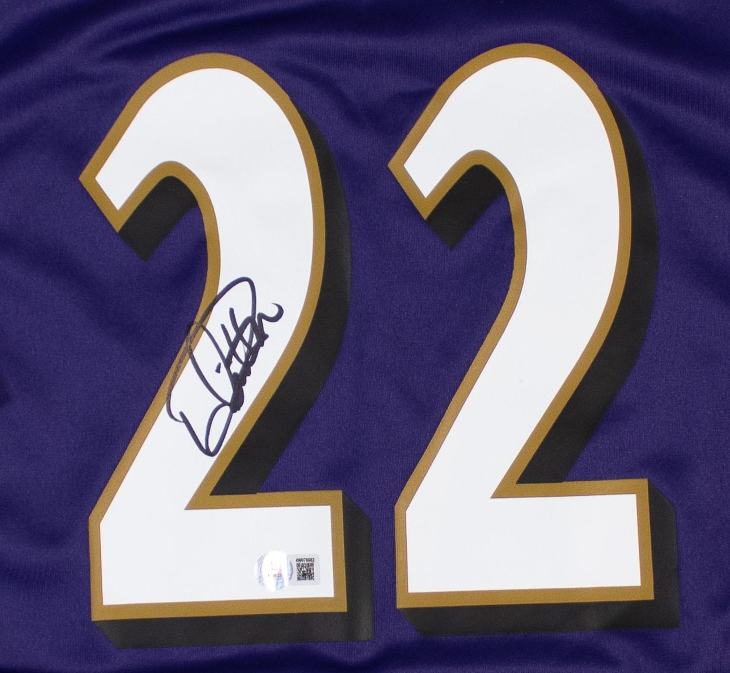 Derrick Henry Signed Baltimore Ravens Nike Engineered NFL Replica Game ...
