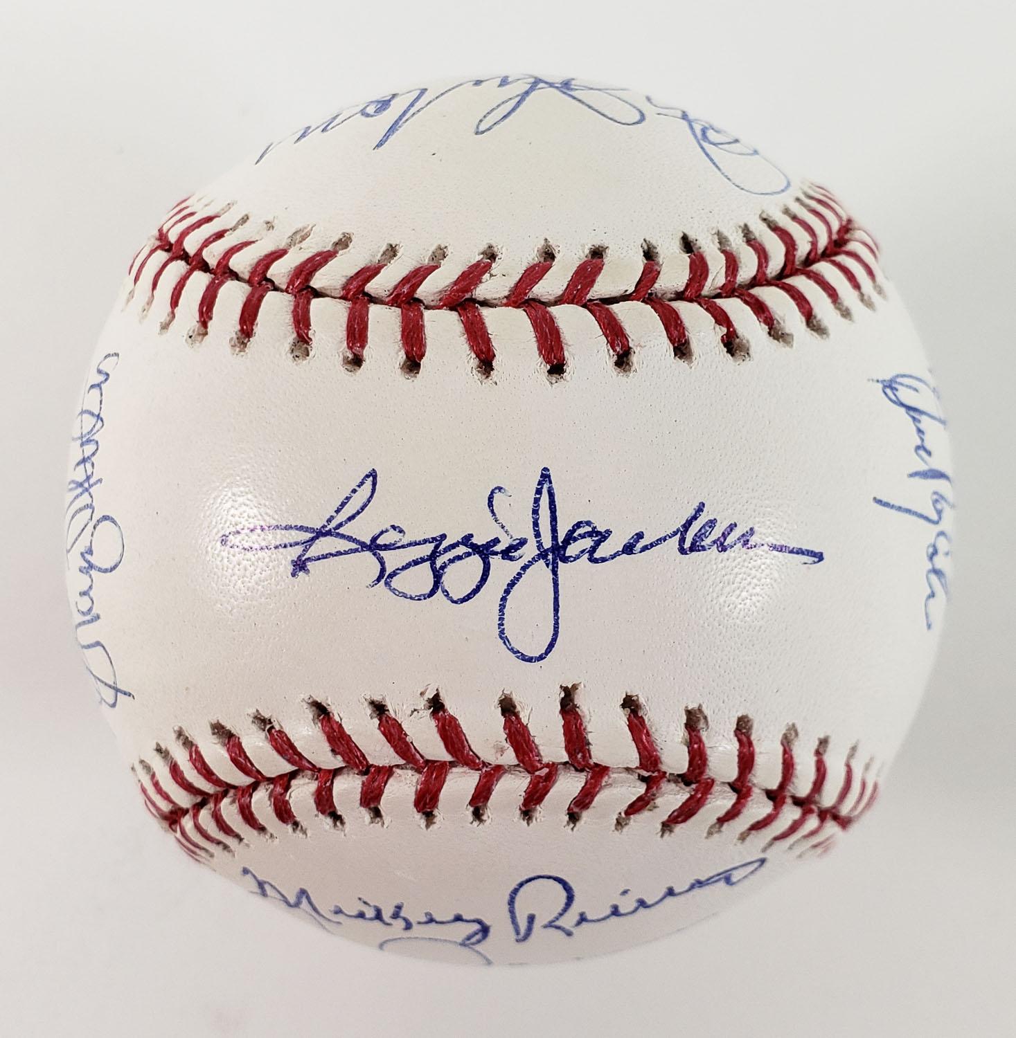 1978 World Series Champion New York Yankees Team (x20) Signed OML ...