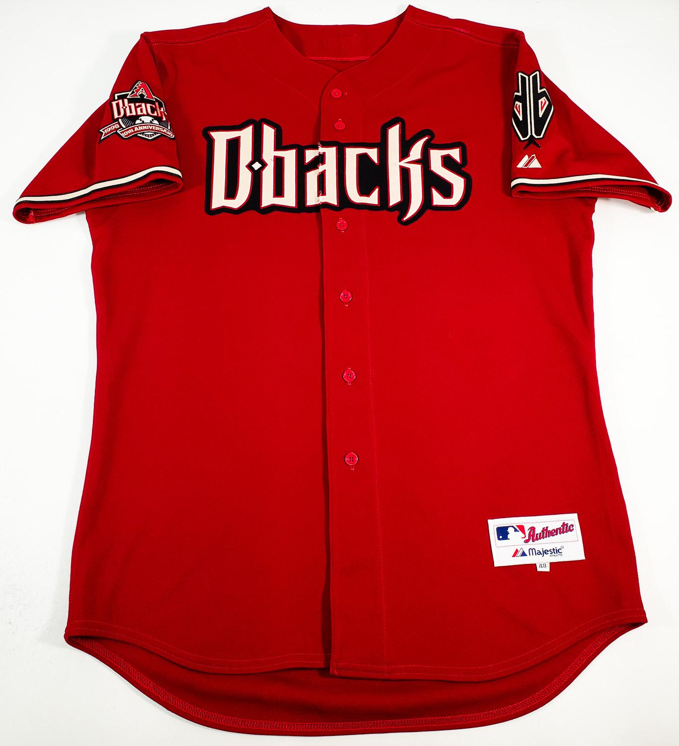 Eric Byrnes Signed Arizona Diamondbacks Authentic Majestic Jersey (JSA ...