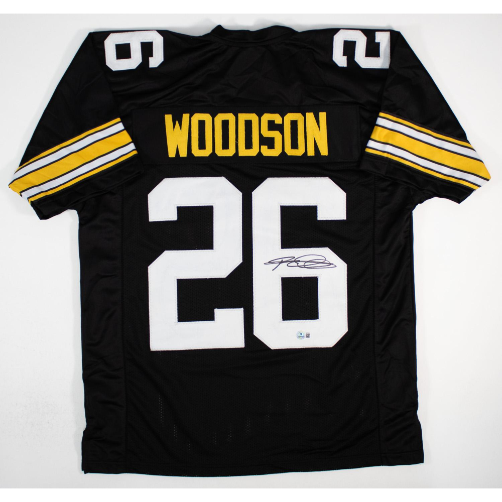 Rod Woodson Signed Pittsburgh Steelers Custom Jersey (Beckett Certified ...