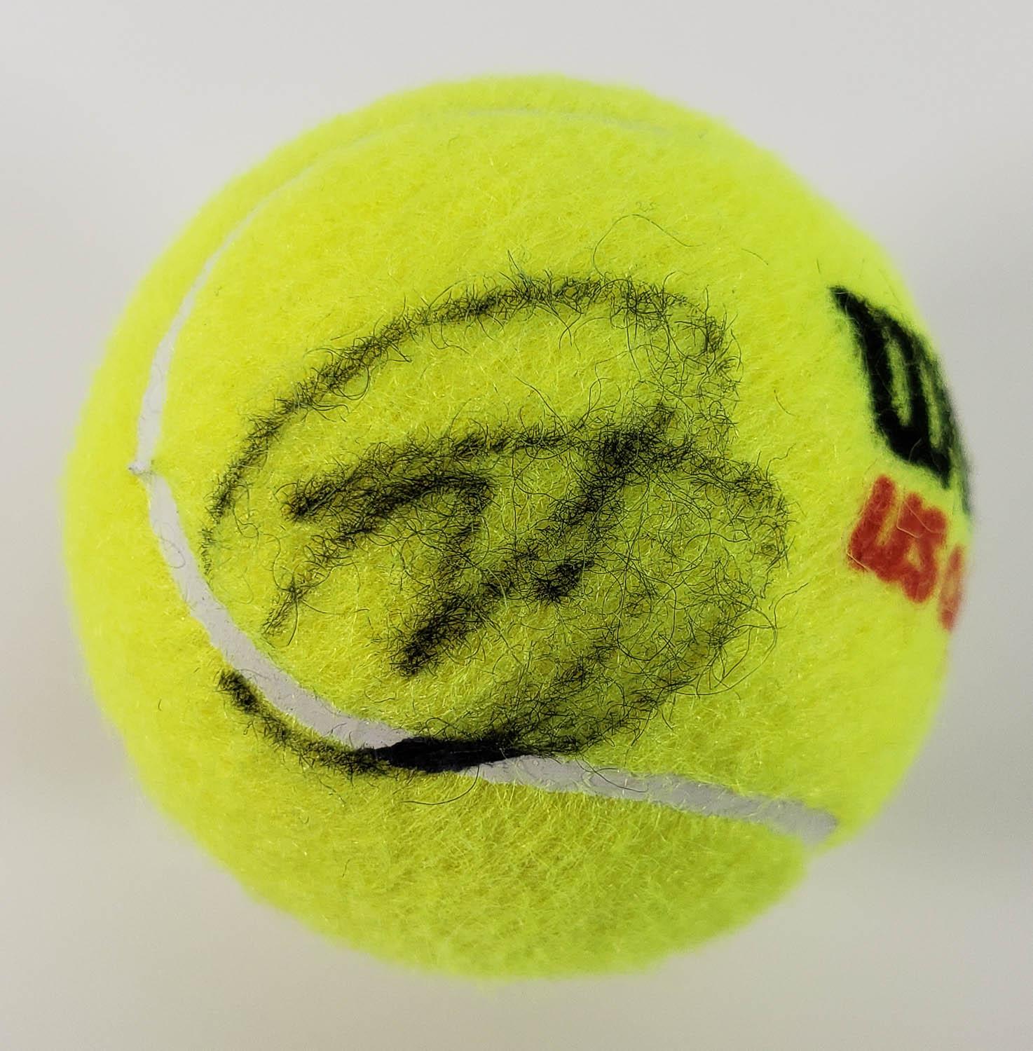 Novak Djokovic Signed Wilson US Open 3 Tennis Ball (JSA COA) | Auction ...