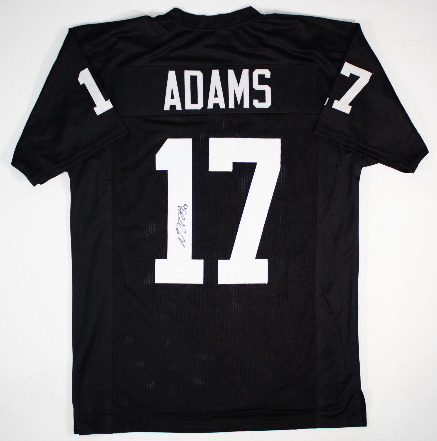 Davante Adams Signed Las Vegas Raiders Custom Jersey (JSA Witness Hologram) | Auction of Champions
