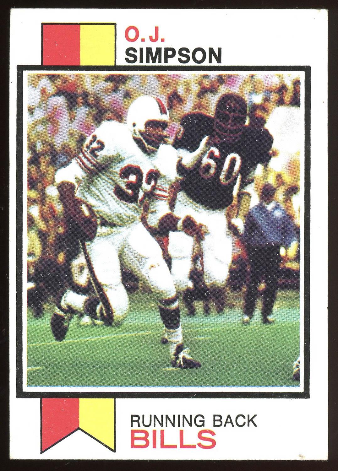 O.J. Simpson 1974 Topps Card #500 | Auction of Champions