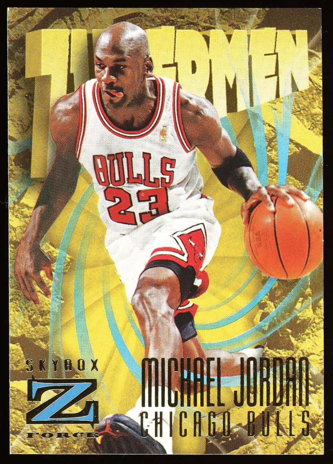 Michael Jordan 1997 Skybox Z Force Zupermen Card | Auction of Champions