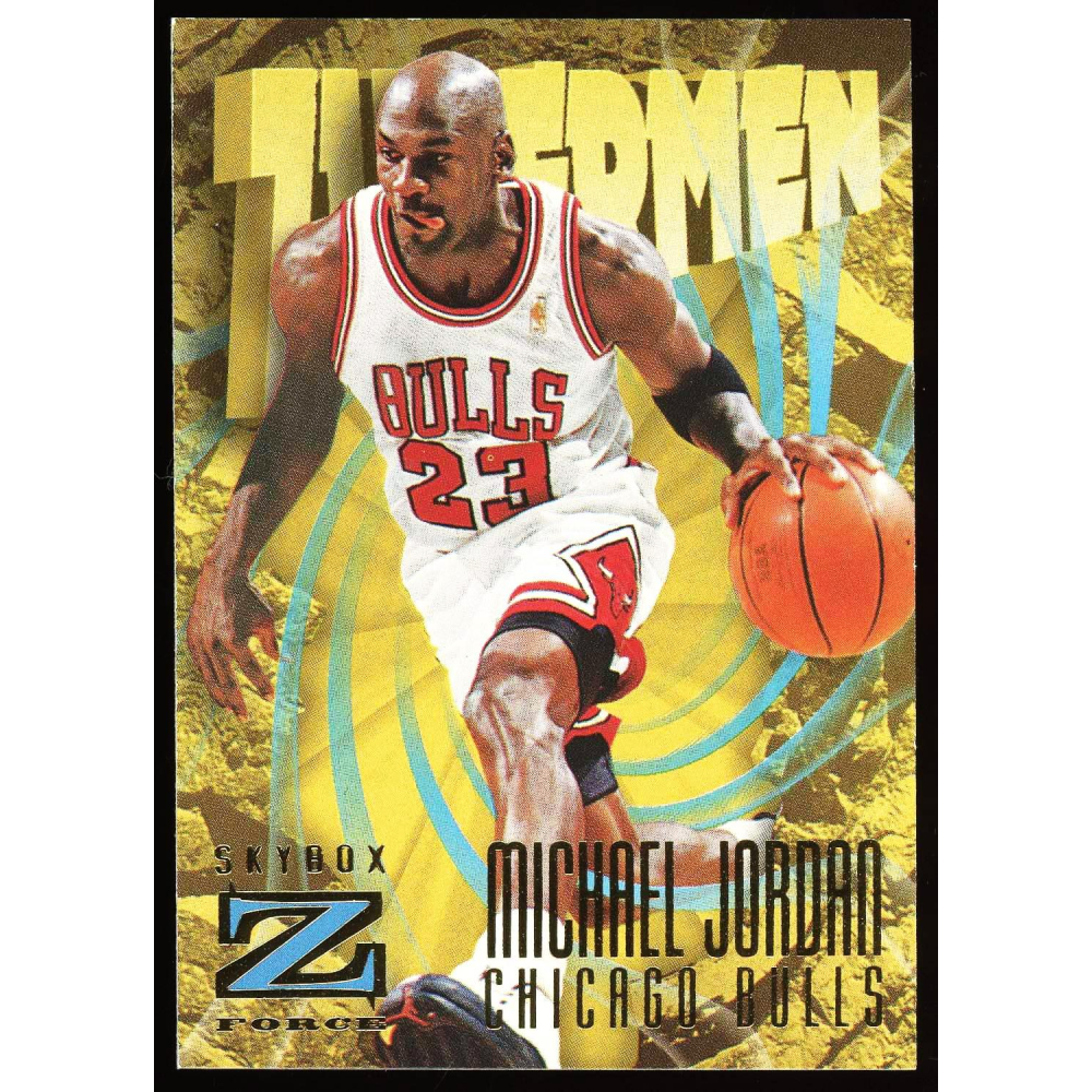 Michael Jordan 1997 Skybox Z Force Zupermen Card | Auction of Champions